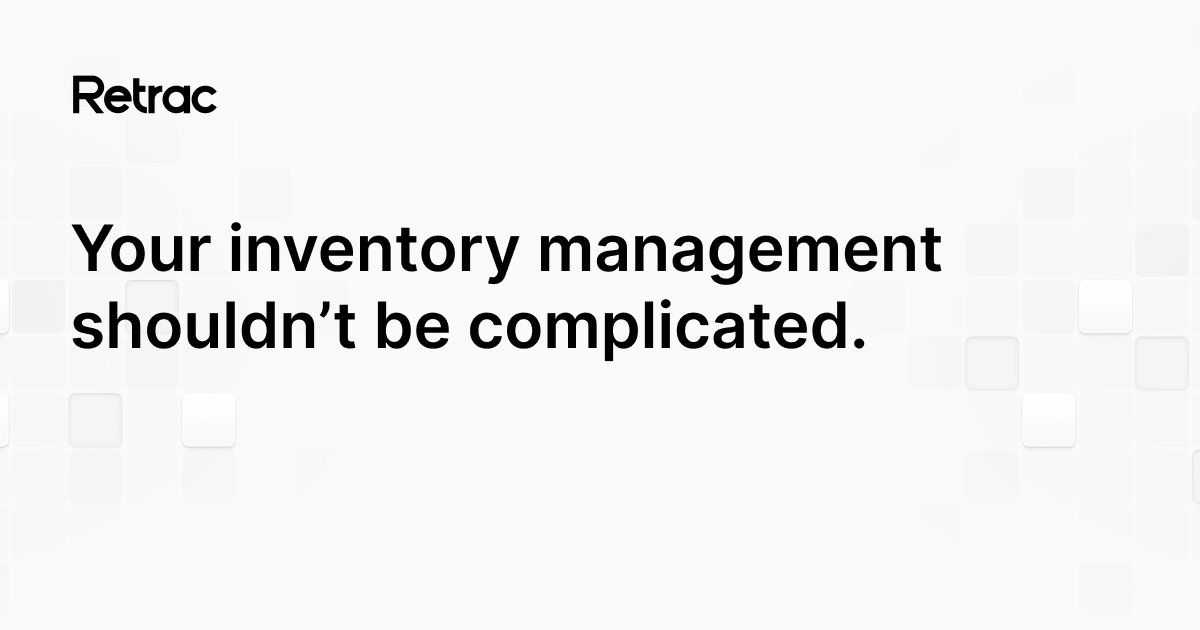 Create your Retrac account